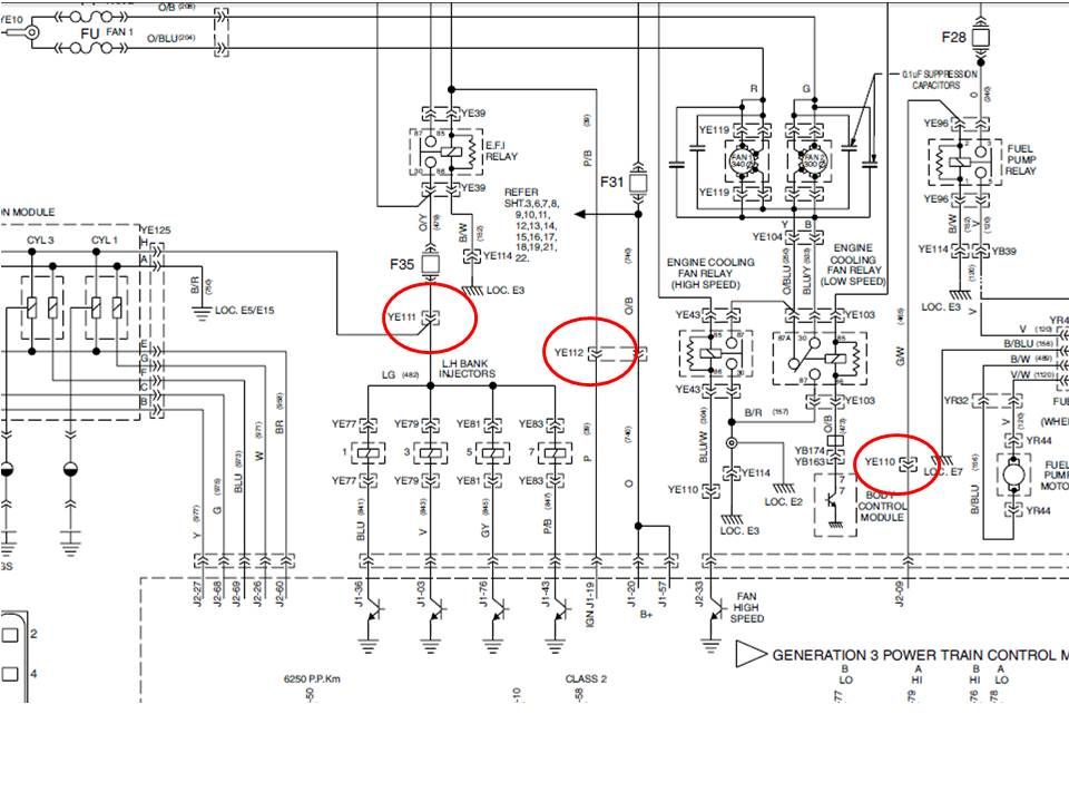 Pinout for YE110, YE111 and YE112 | Just Commodores