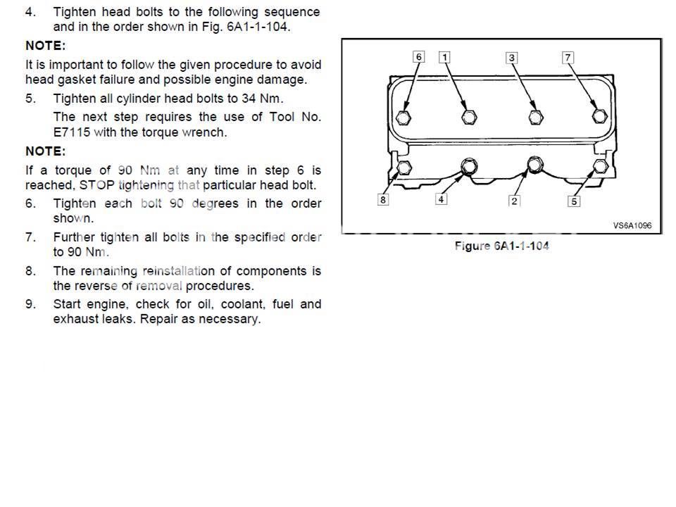 Please help!! L67 head bolts Sequence | Just Commodores